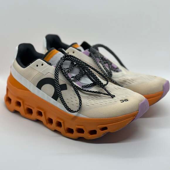 On Running | Shoes | On Cloudmonster Womens Running Shoes In Fawn ...